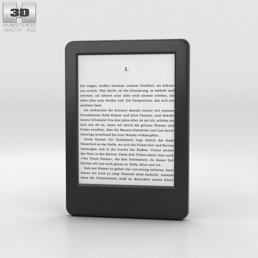 3D Model Amazon Kindle E-reader - TurboSquid 1250553