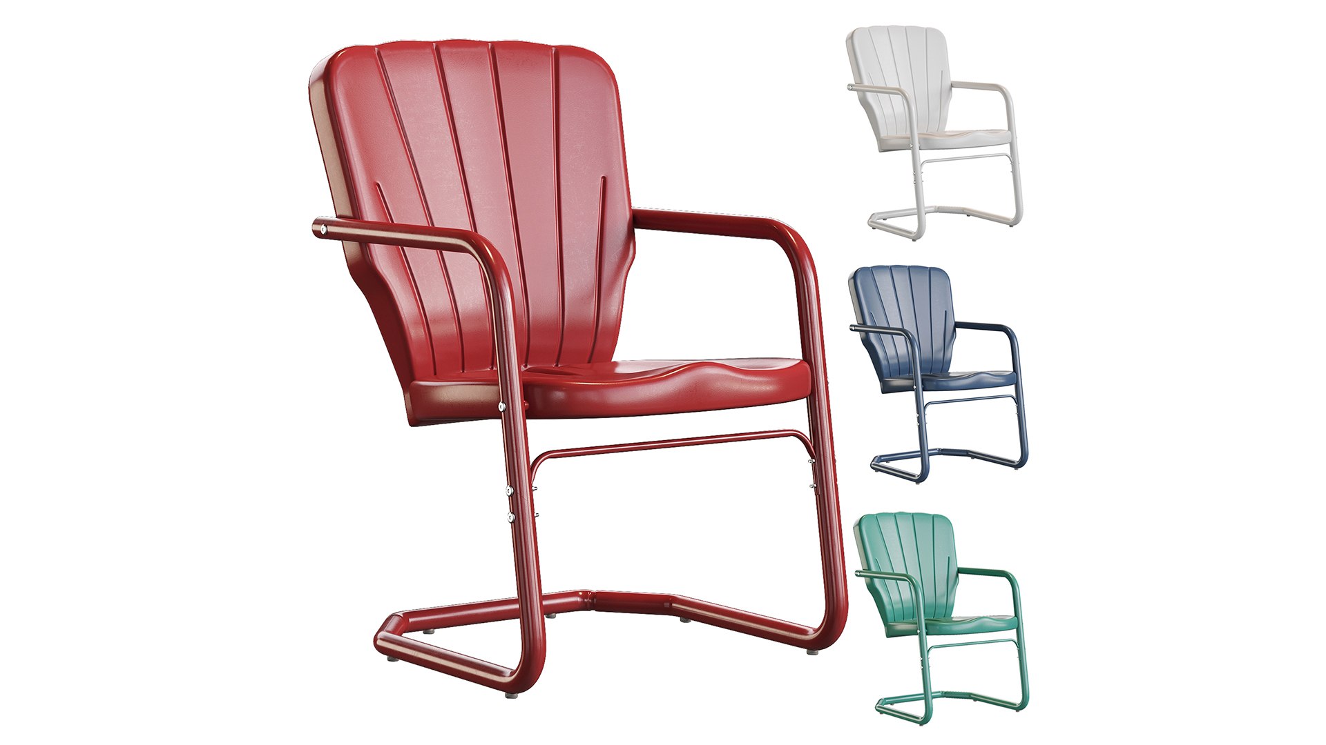 Burley Patio Dining Armchair 3D Model - TurboSquid 2336328