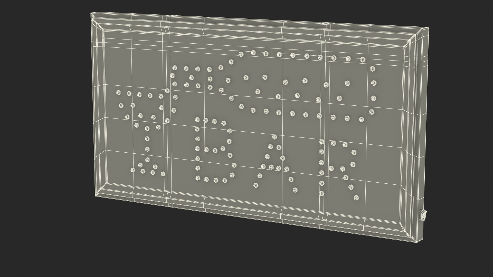 Bar Neon LED Light OFF Business Sign 3D - TurboSquid 2110836