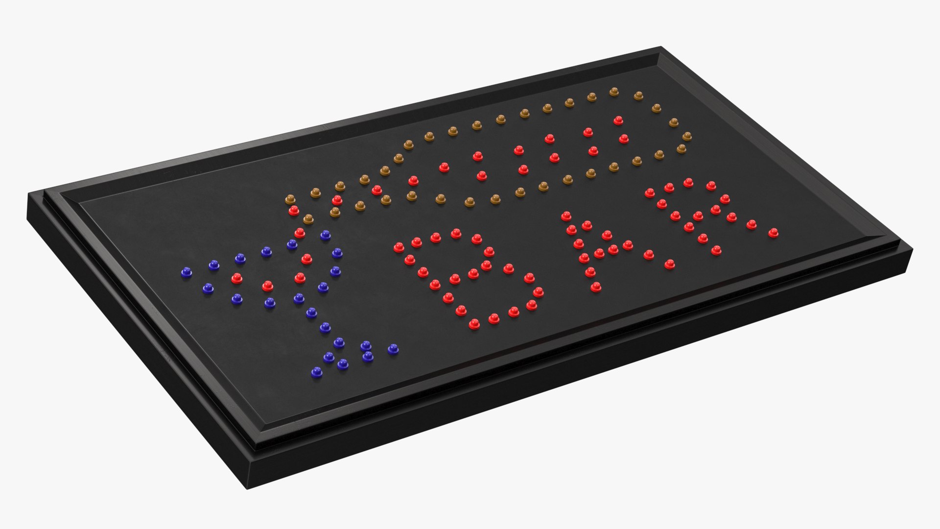 Bar Neon LED Light OFF Business Sign 3D - TurboSquid 2110836