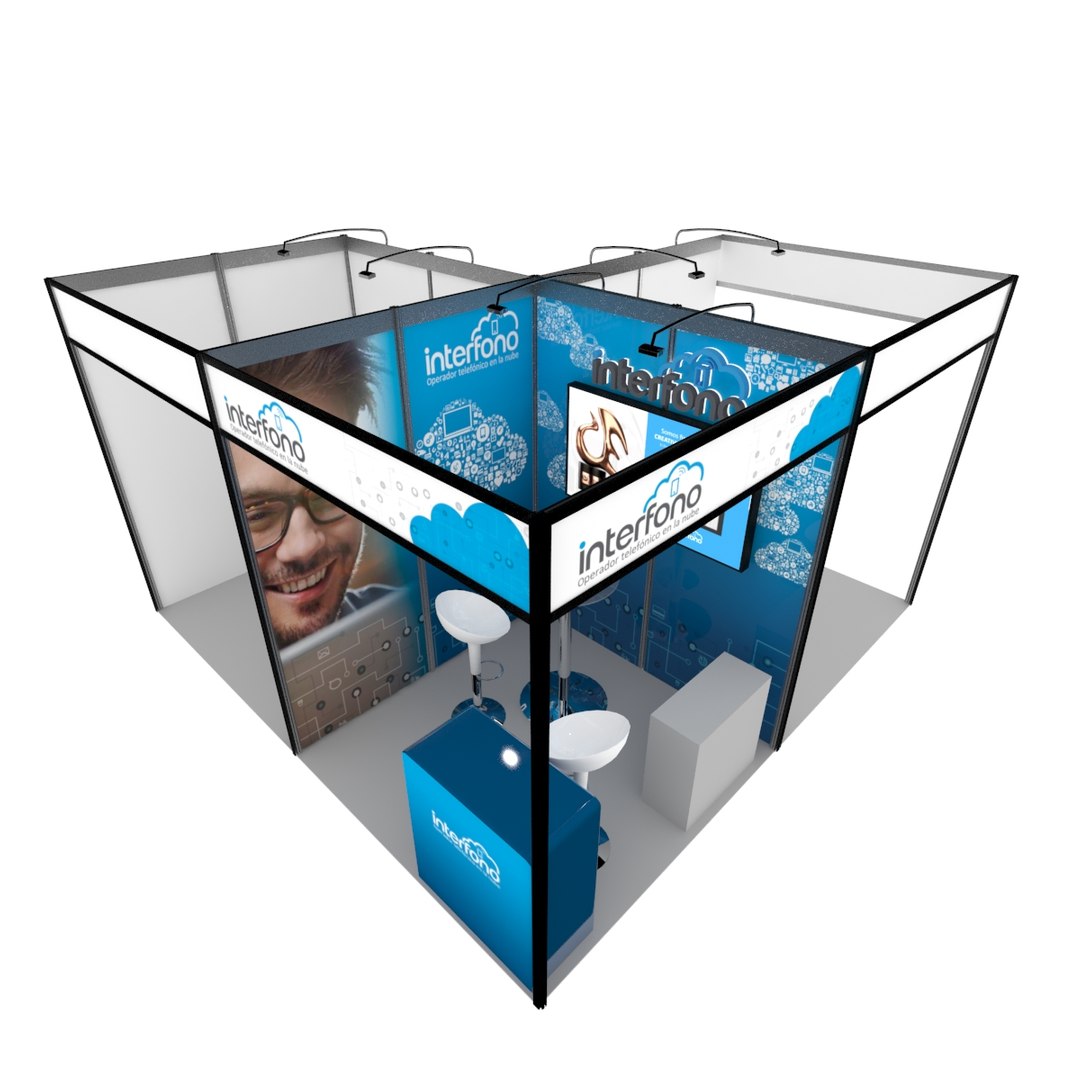 Fair Stand 3D Model - TurboSquid 1258084