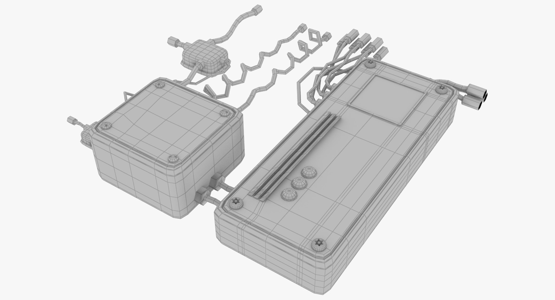3D model switchboard wires - TurboSquid 1325846