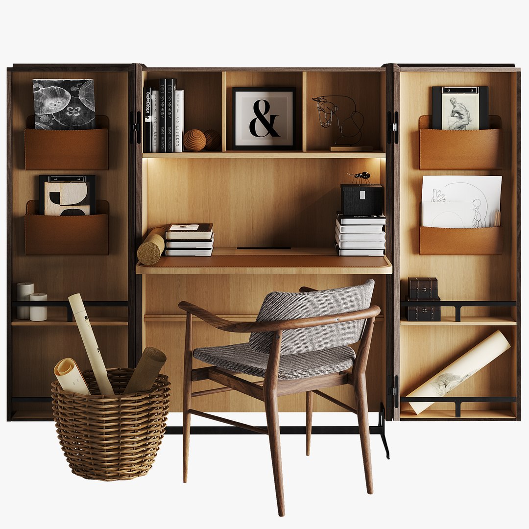 3D Workplace 04 - TurboSquid 1979701