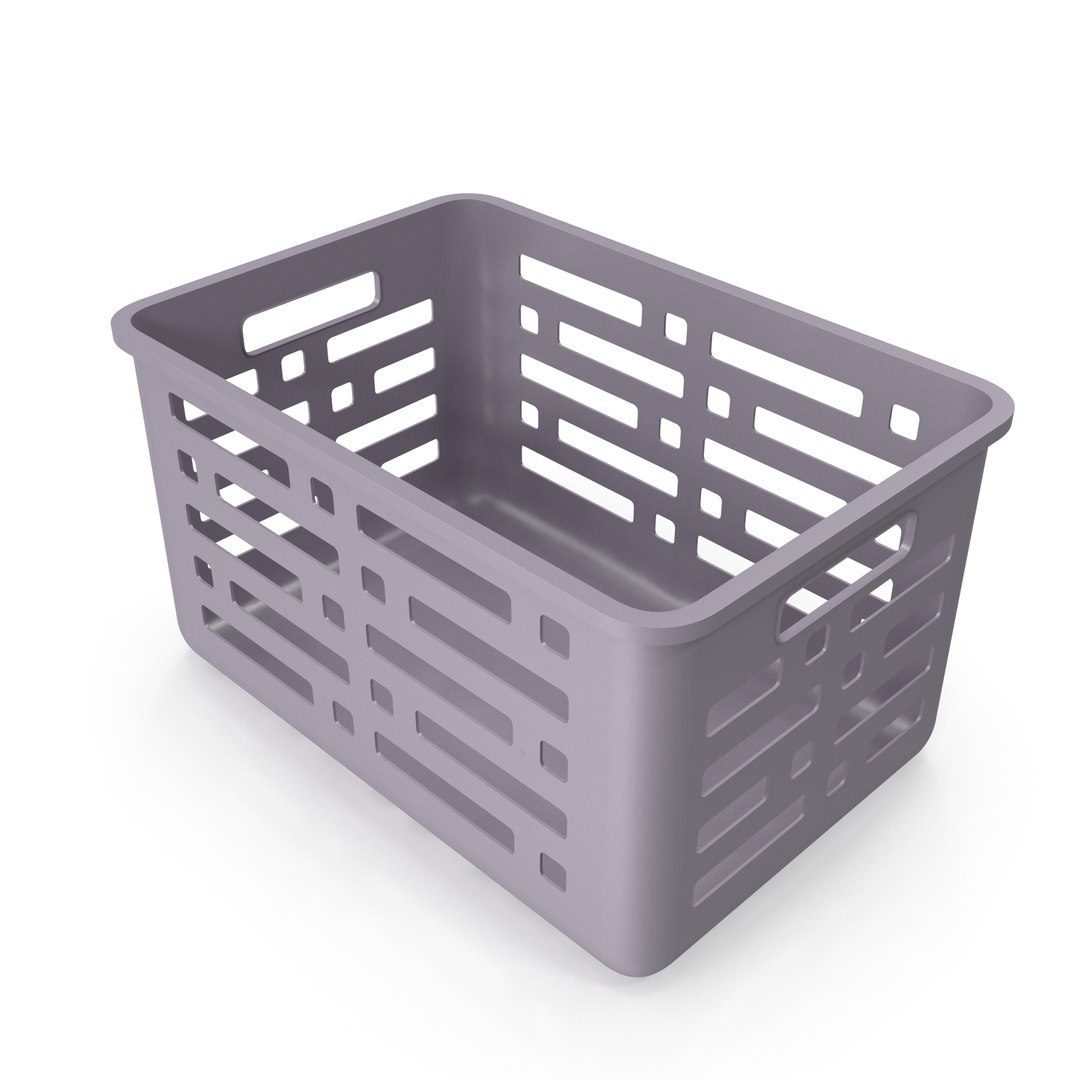 Plastic Basket 3D Model - TurboSquid 1960910