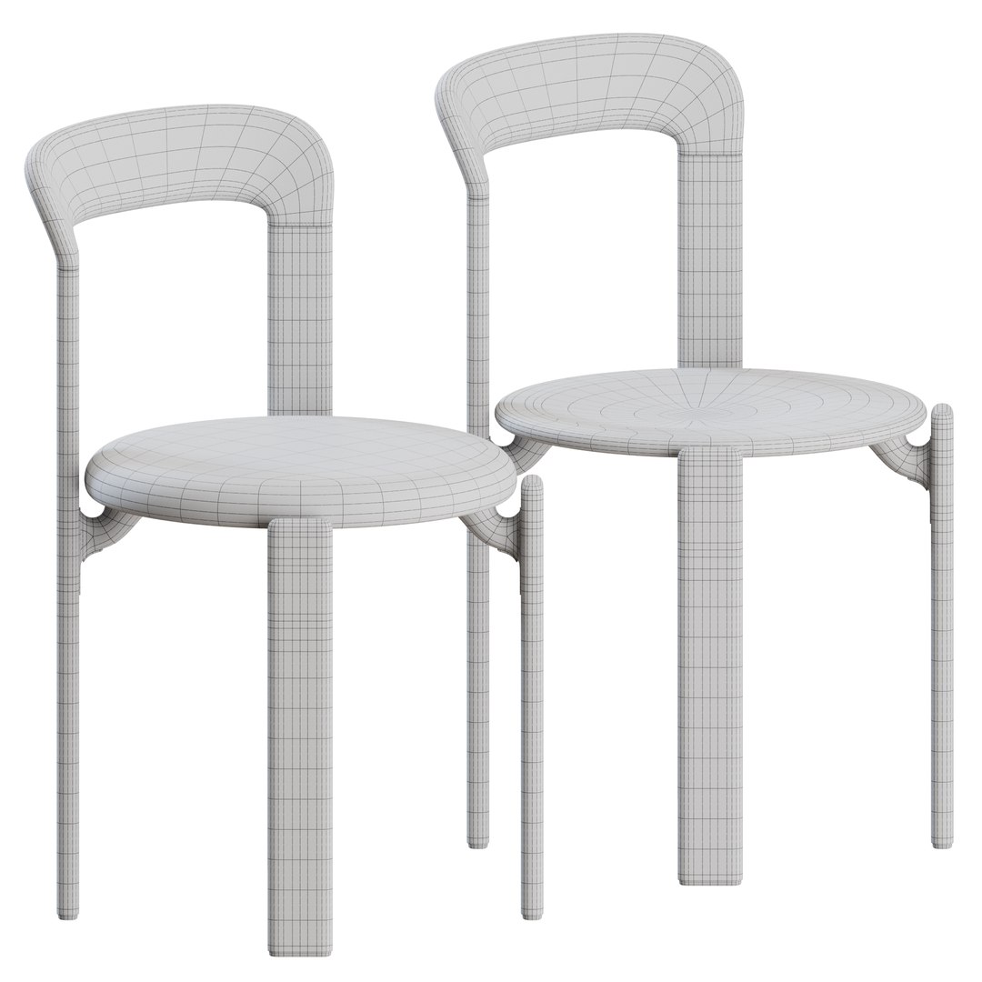 3D Rey Chair By Hay Model - TurboSquid 1886729