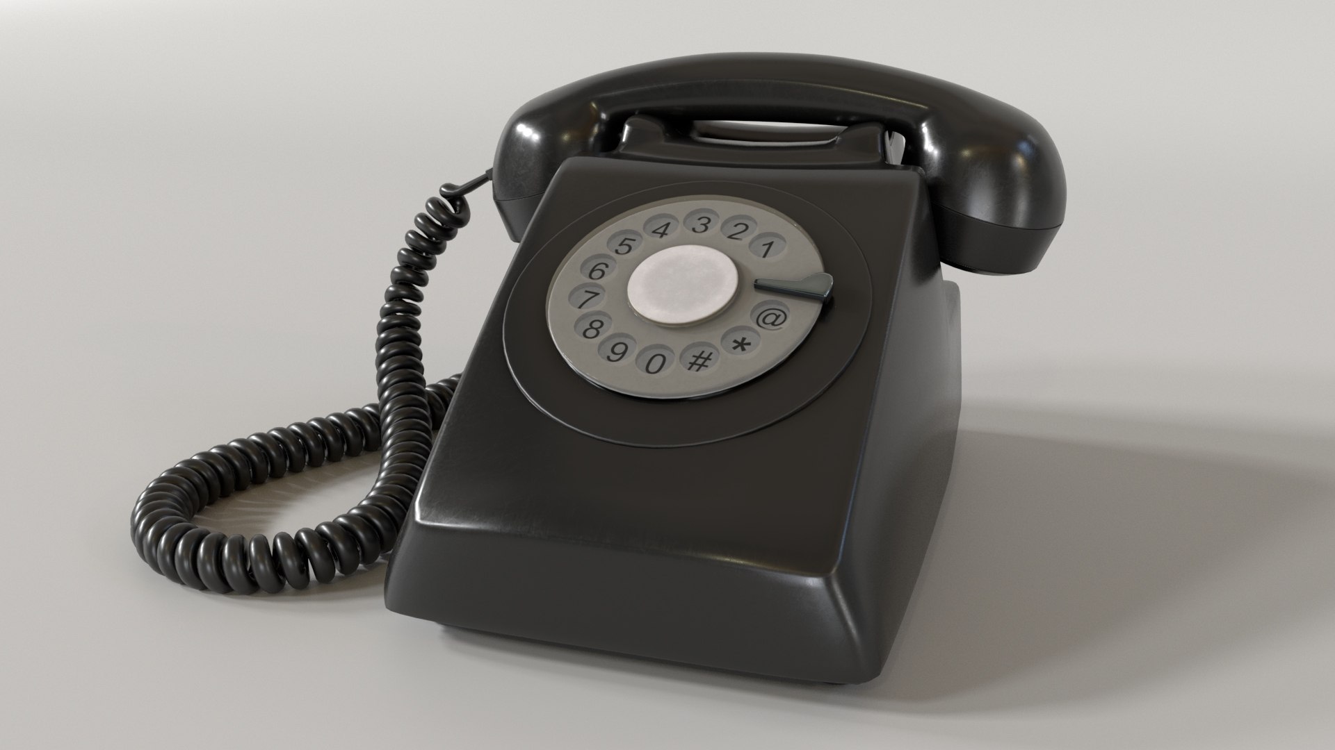 3D Rotary Phone Model - TurboSquid 2025891