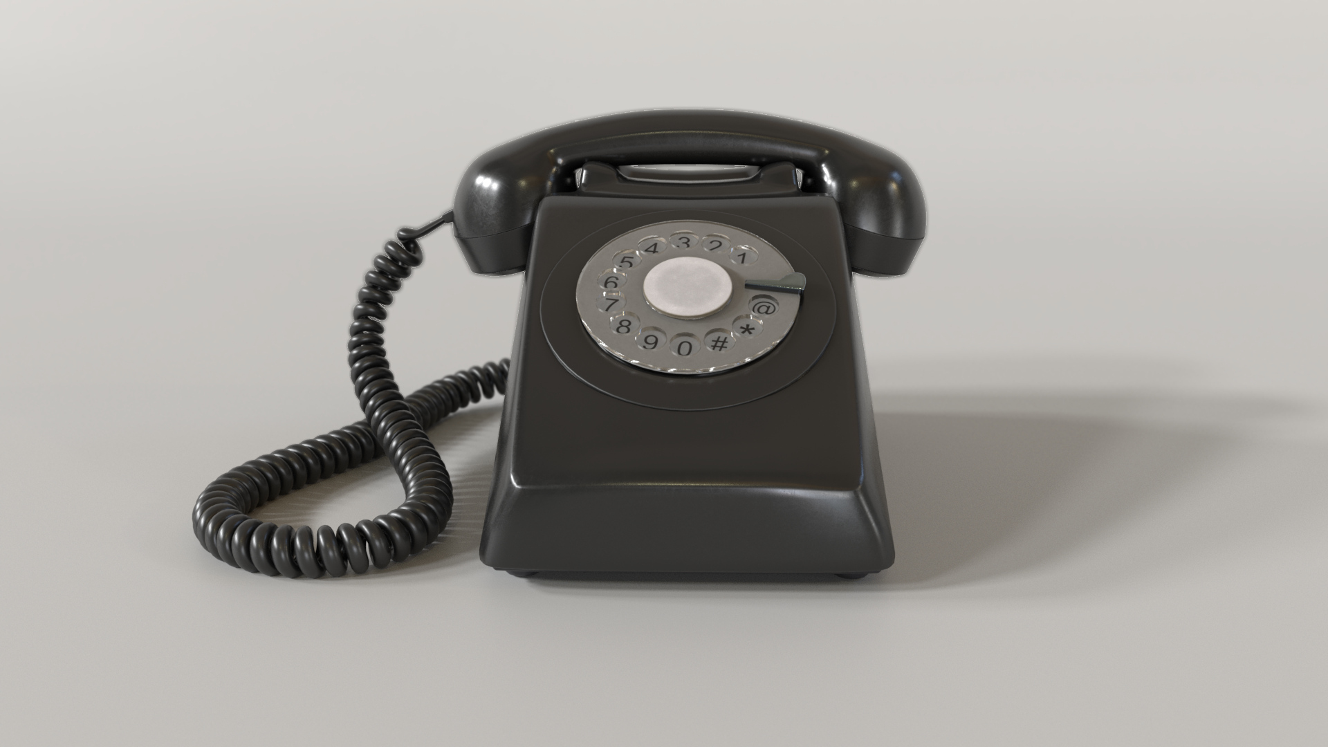 3D Rotary Phone Model - TurboSquid 2025891