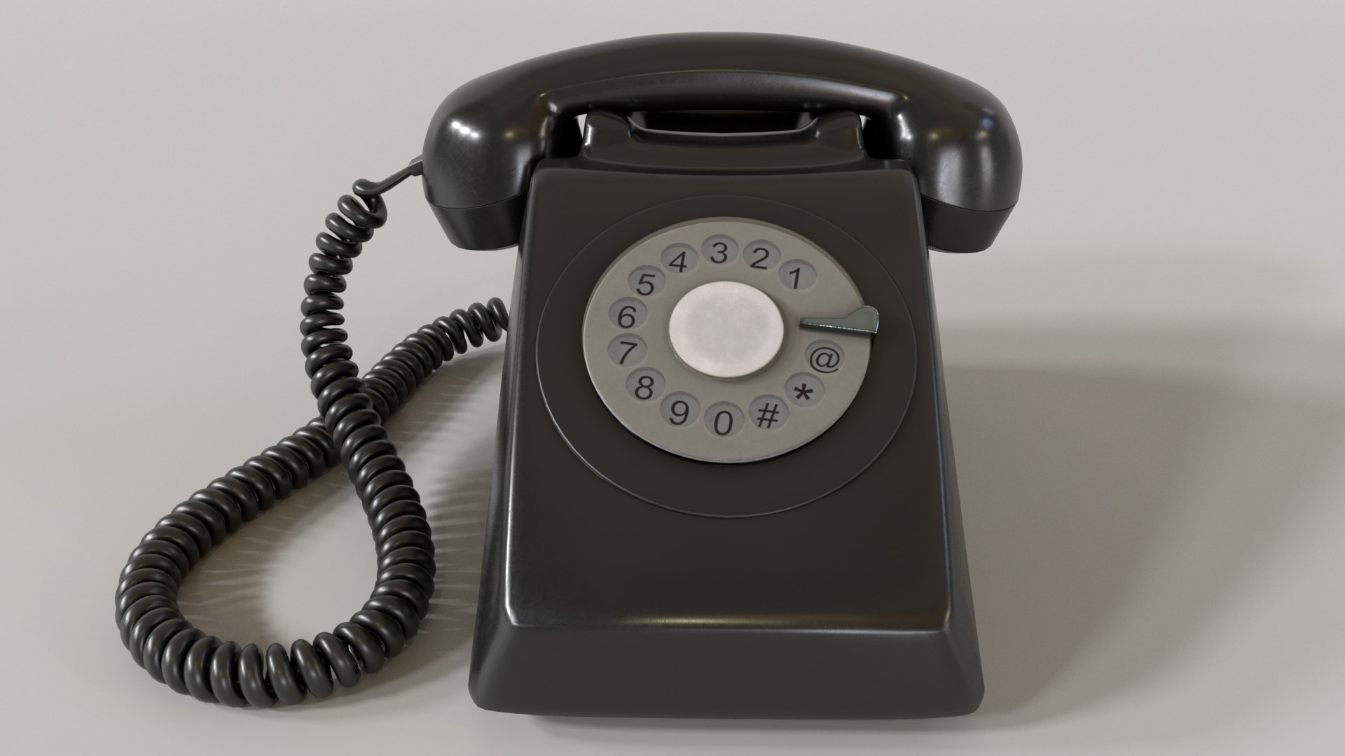 3D Rotary Phone Model - TurboSquid 2025891