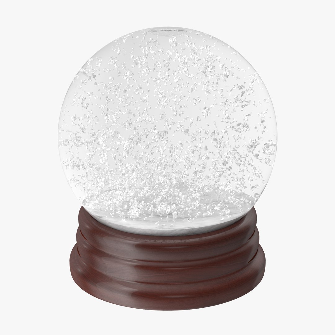3d Model Snow Globes