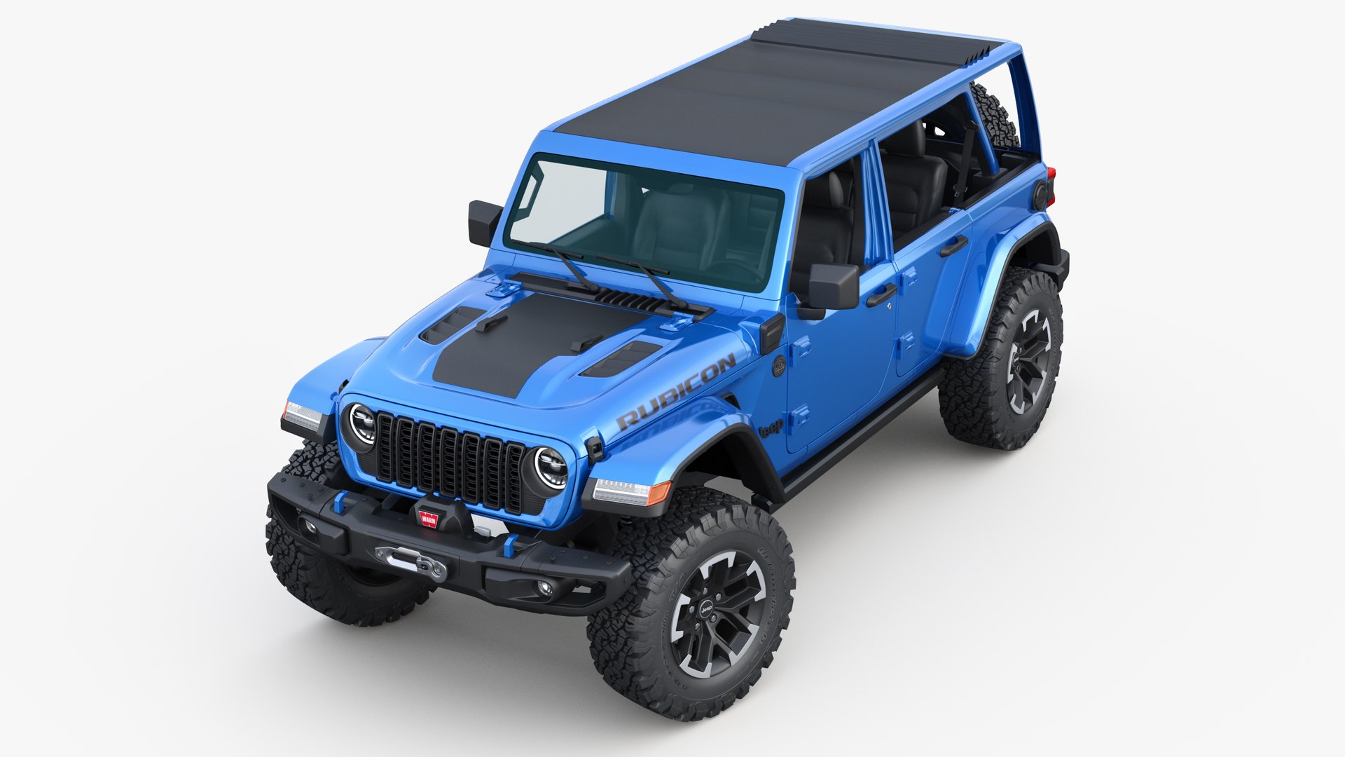 Jeep Wrangler Rubicon 2024 3D - TurboSquid 2056626