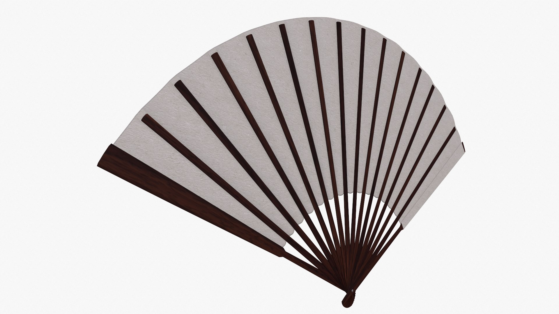 3D Traditional Folding Fans Collection Model - TurboSquid 2142405