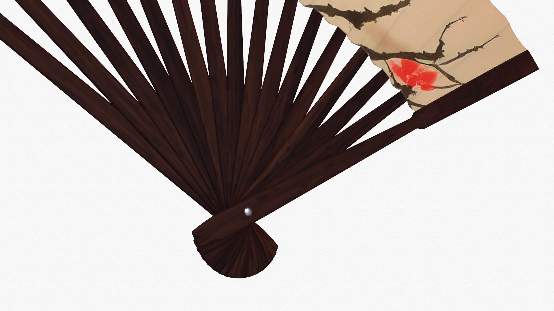 3D Traditional Folding Fans Collection Model - TurboSquid 2142405