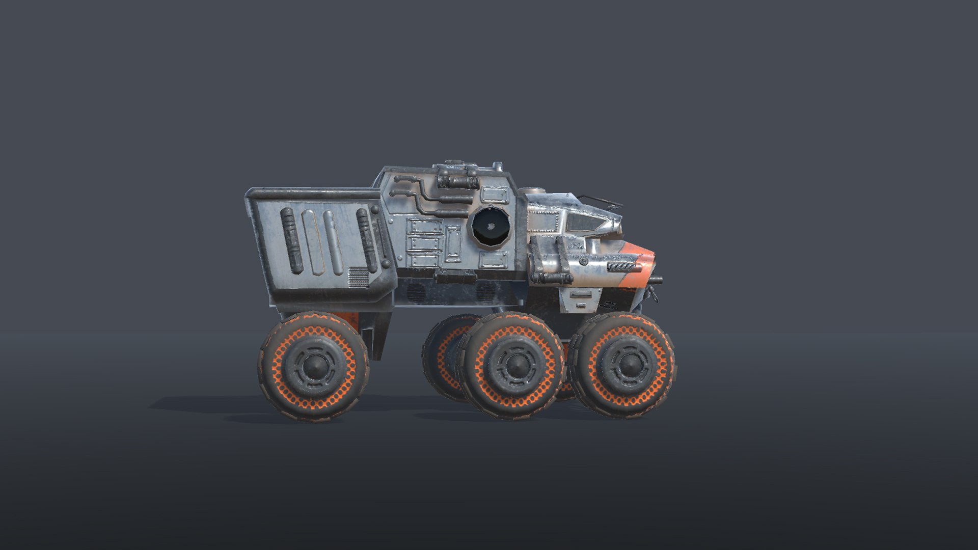 Sci Fi Heavy Truck 3D Model - TurboSquid 1866813