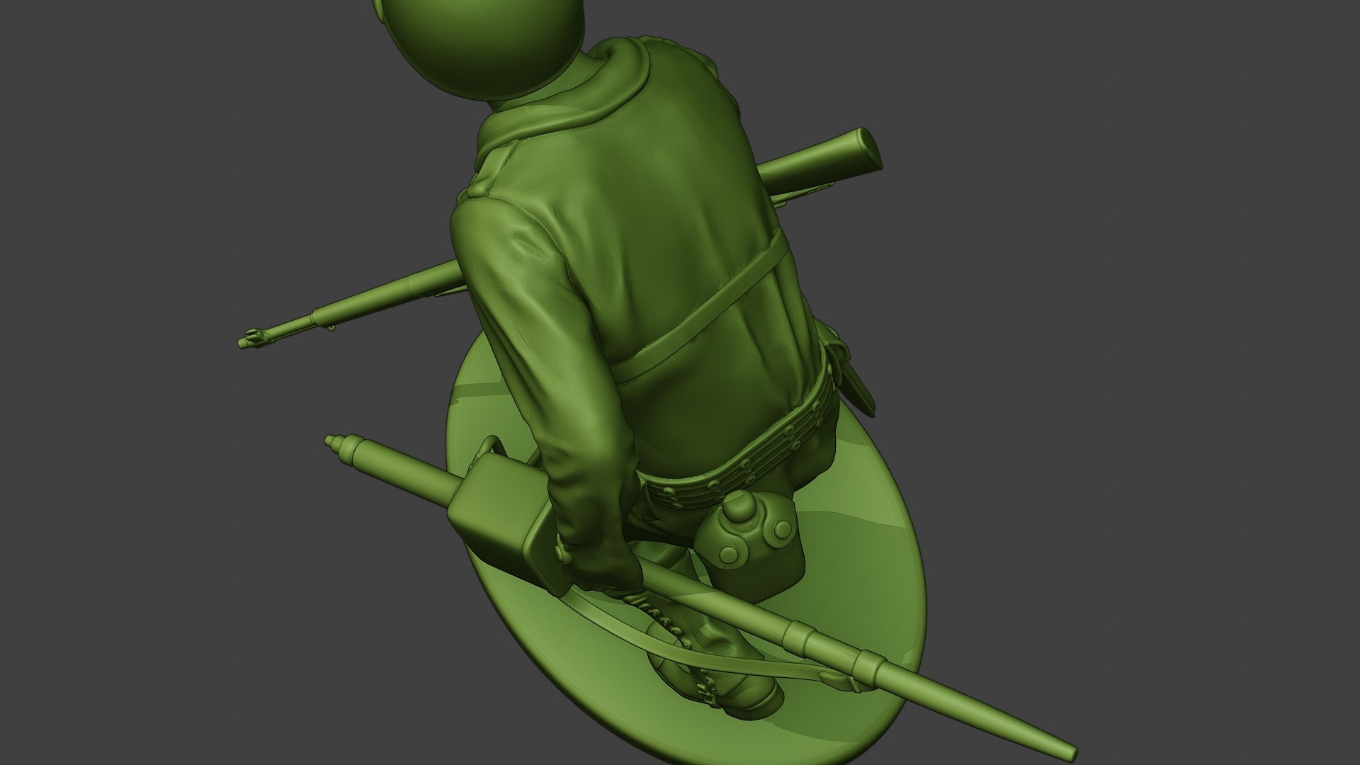 Soldier Ww2 Engineer Crouch Model - TurboSquid 1608507