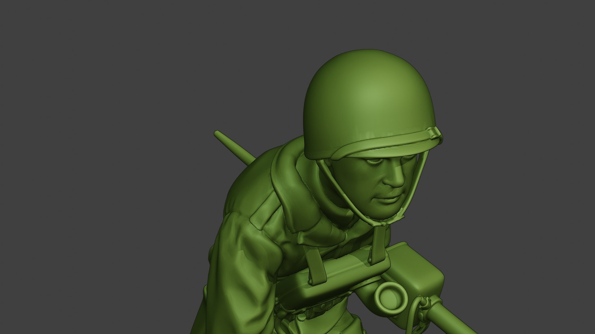Soldier Ww2 Engineer Crouch Model - TurboSquid 1608507