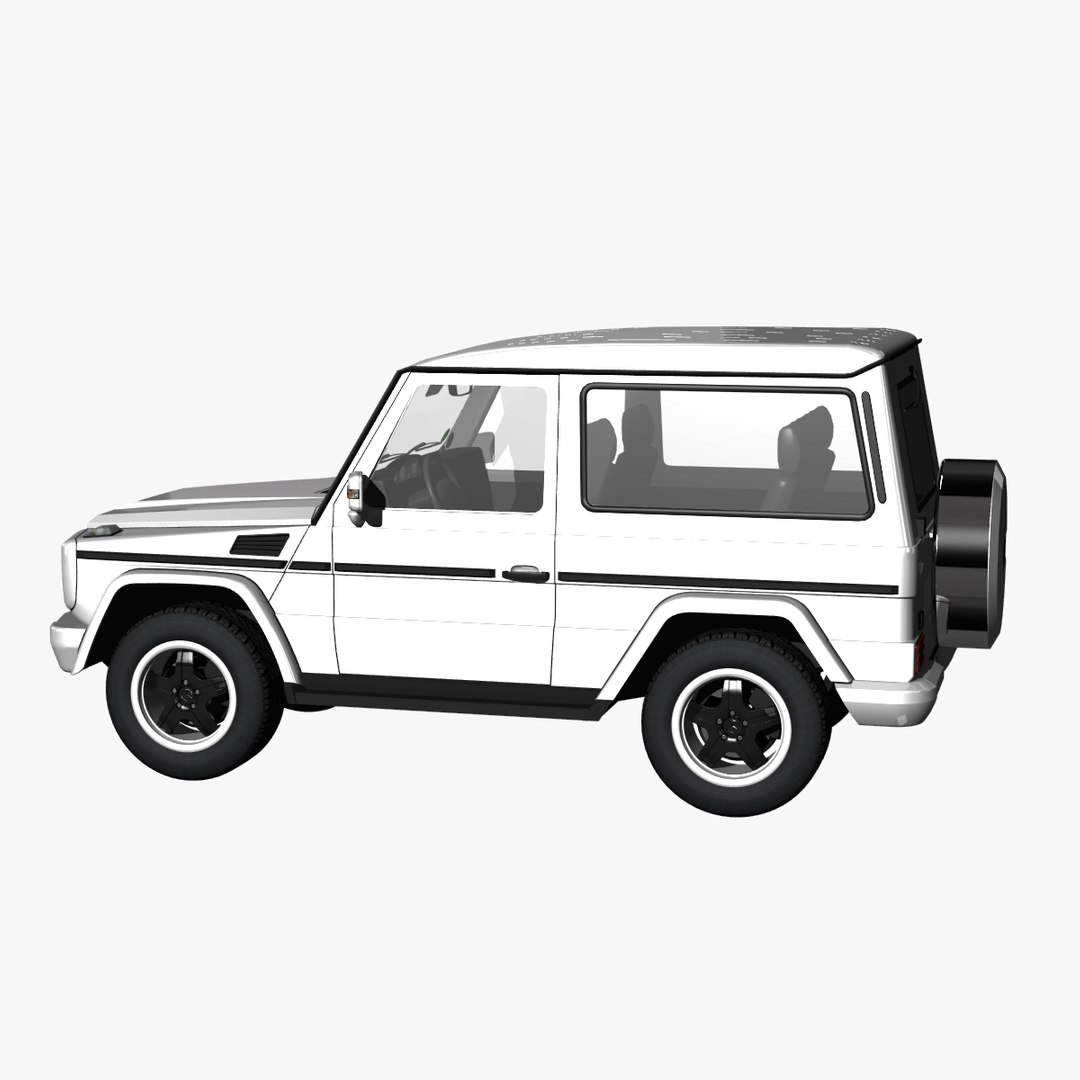 3ds Max G-class Short Wheelbase