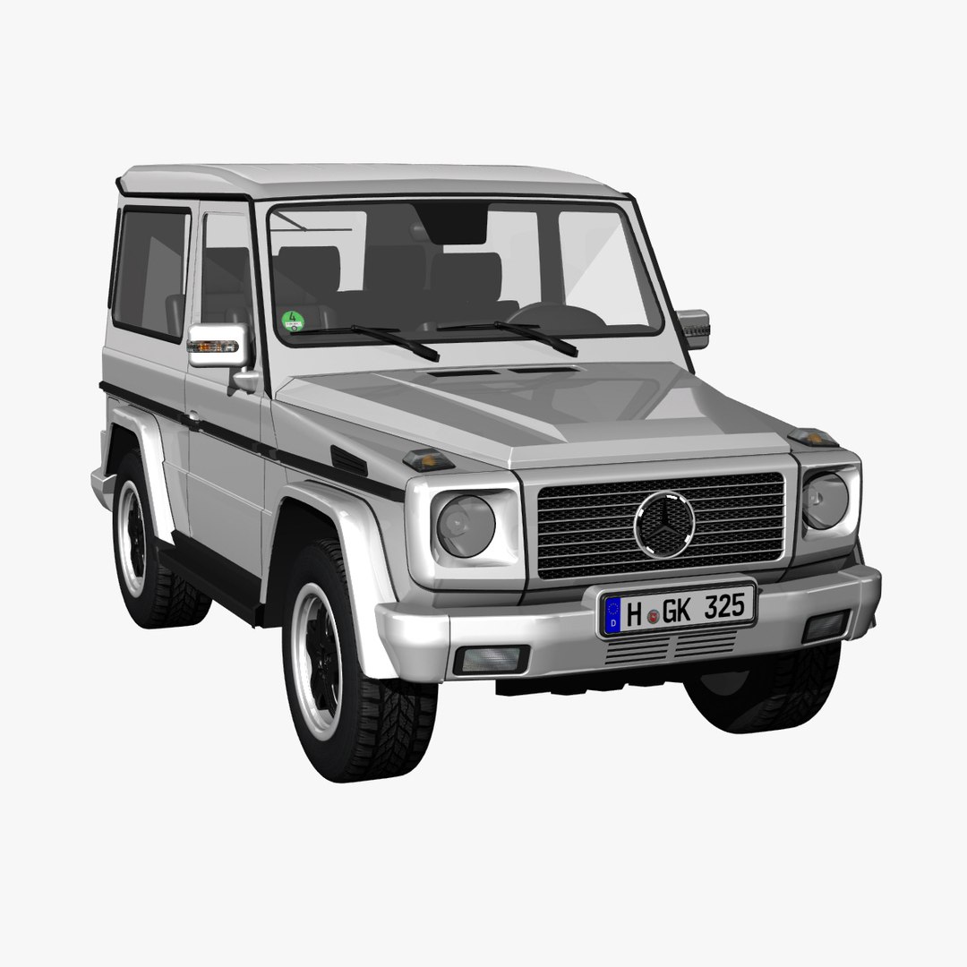 3ds Max G-class Short Wheelbase