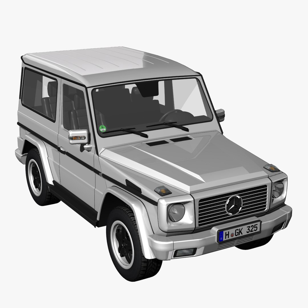 3ds Max G-class Short Wheelbase