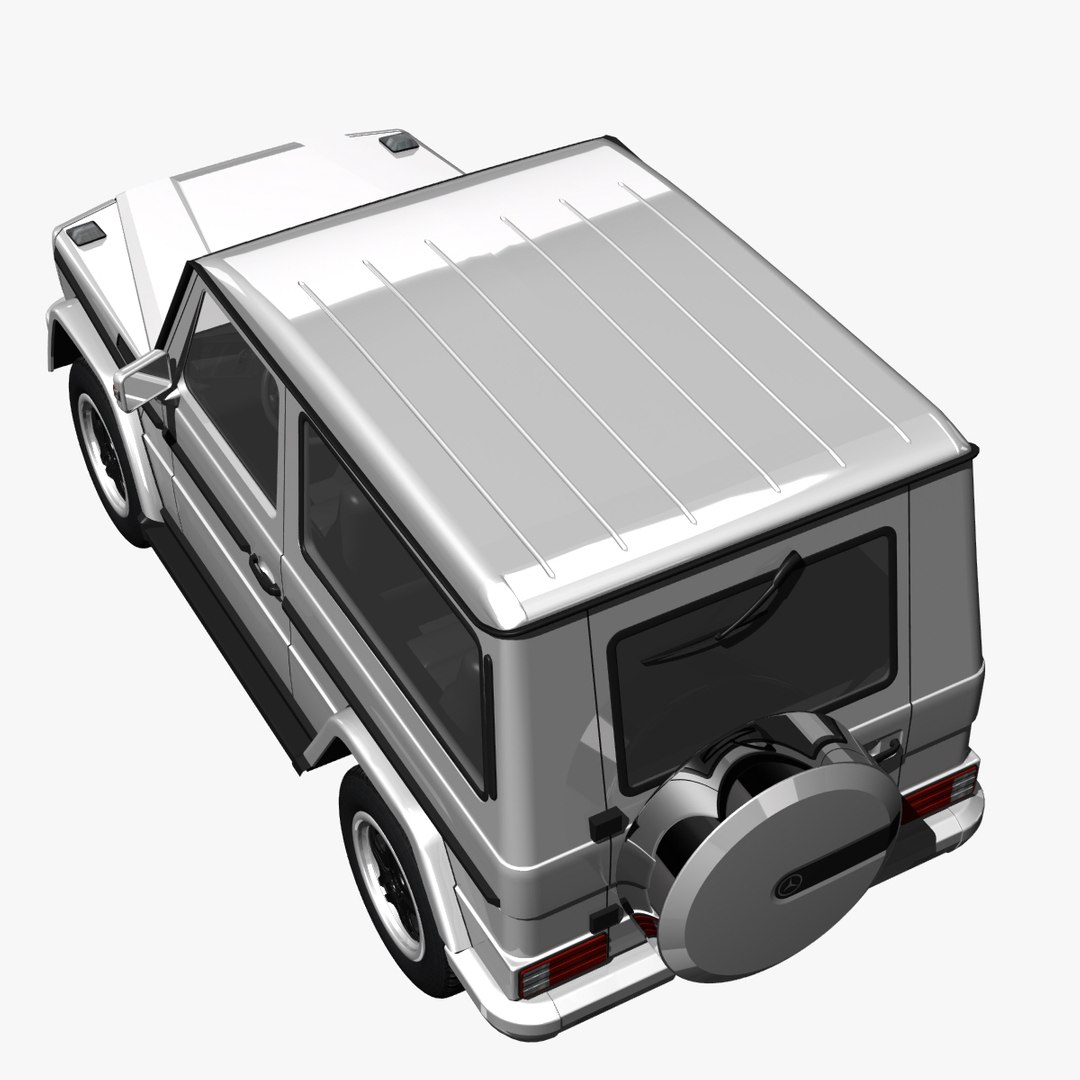 3ds Max G-class Short Wheelbase