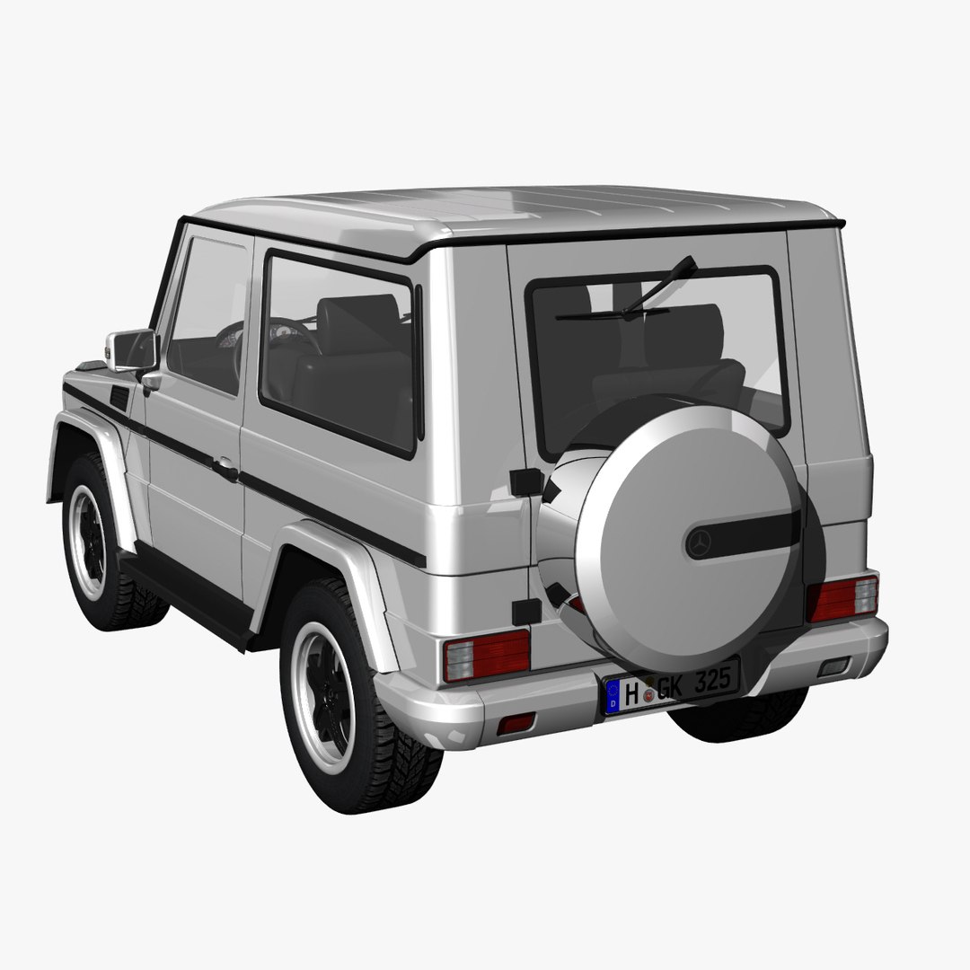 3ds Max G-class Short Wheelbase