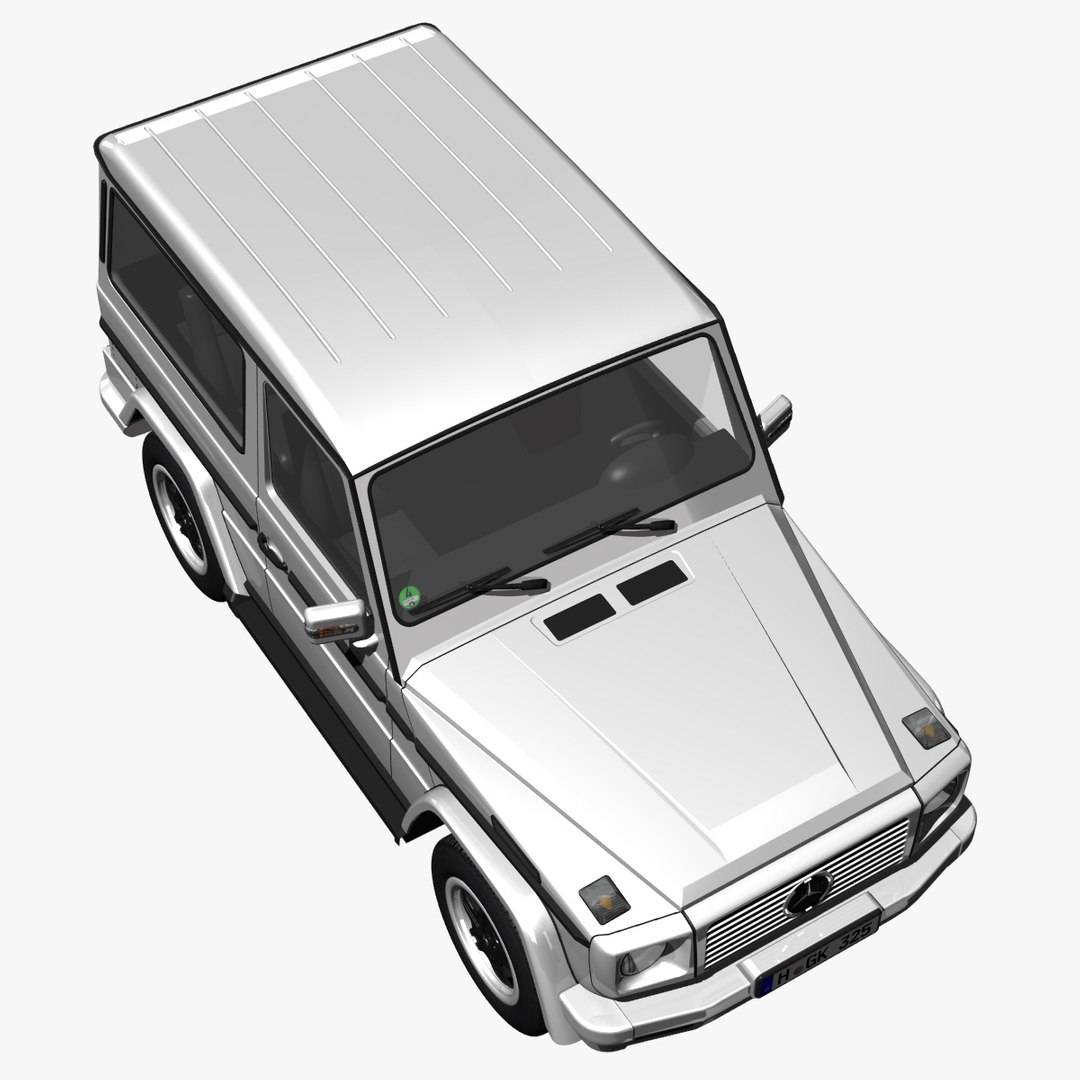 3ds Max G-class Short Wheelbase