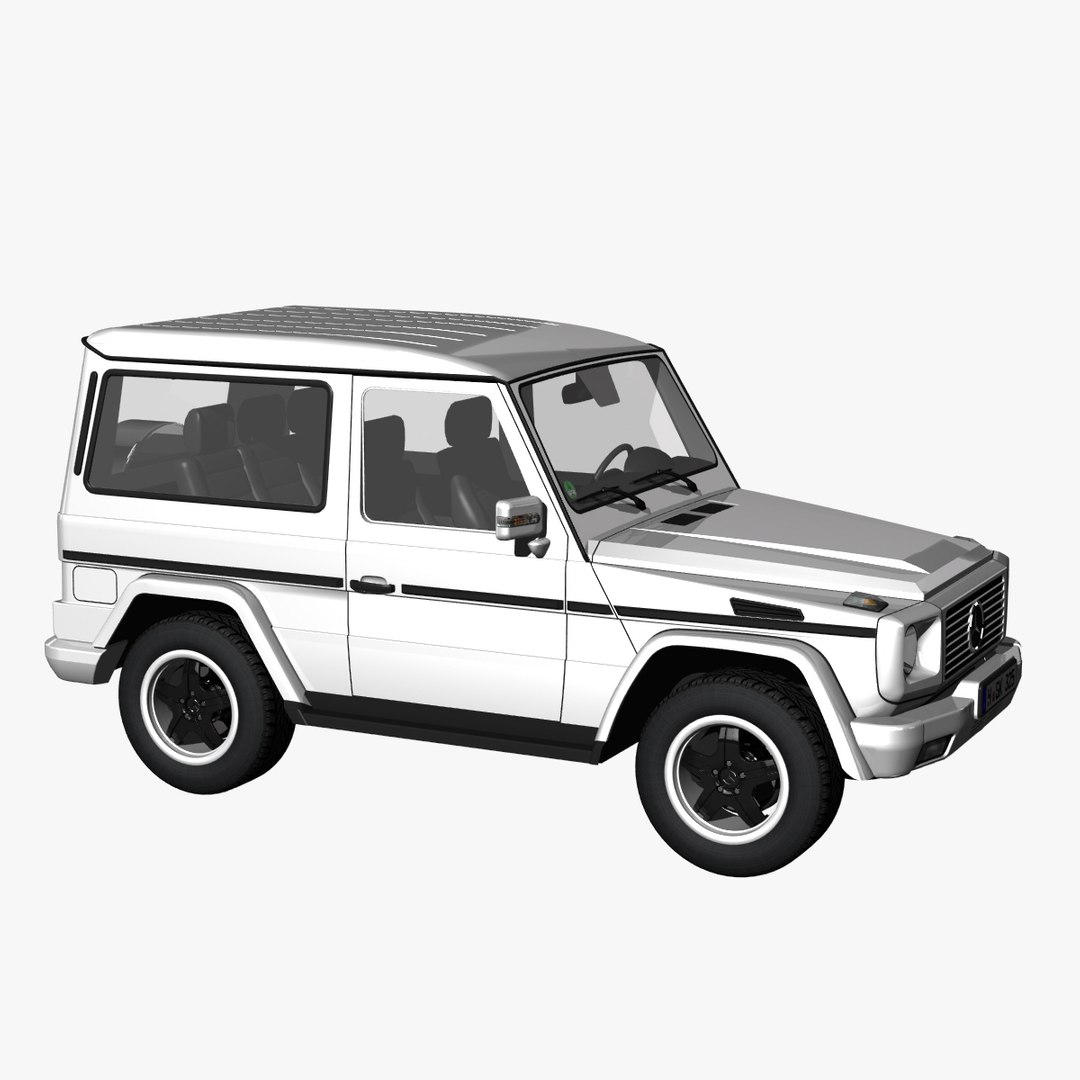3ds Max G-class Short Wheelbase