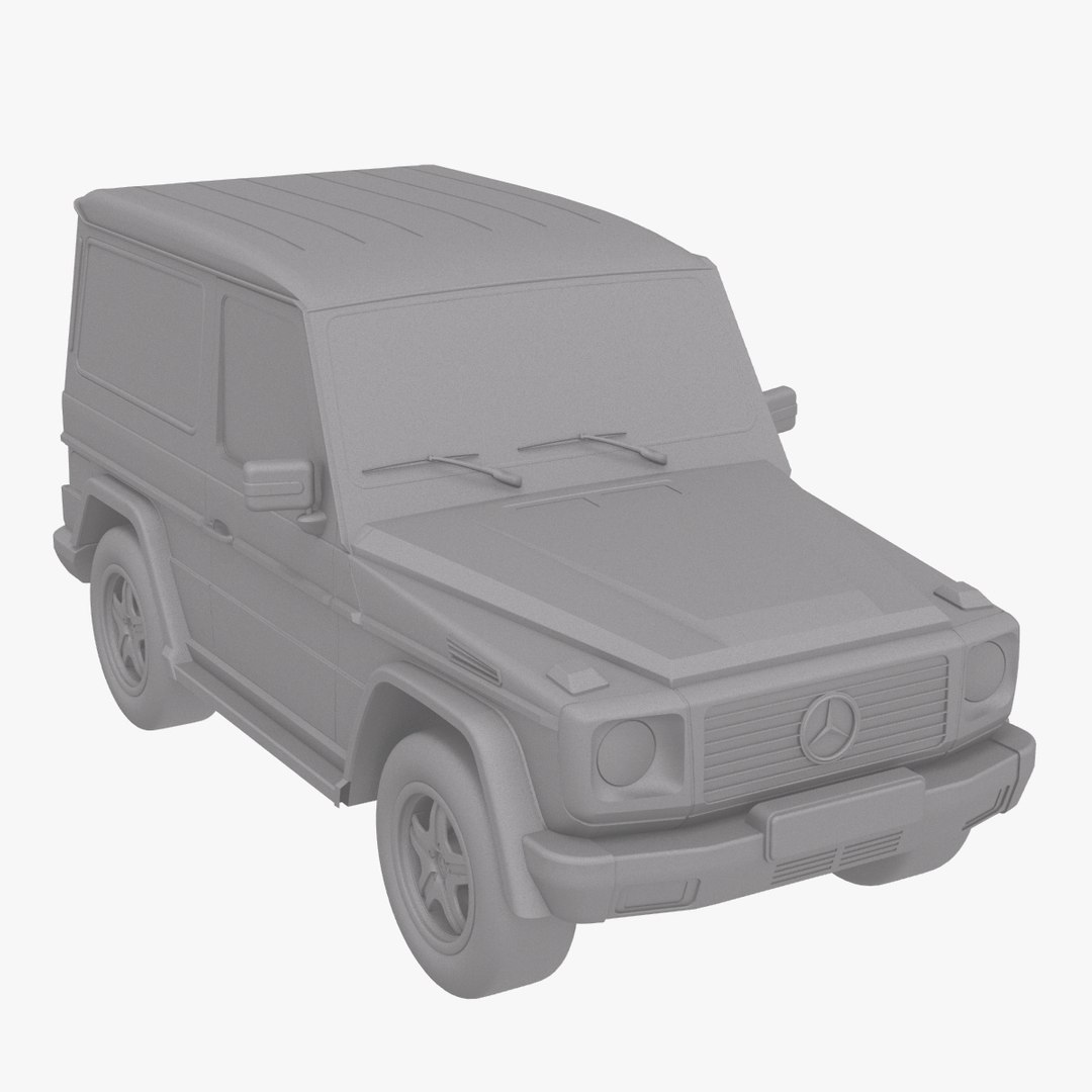 3ds Max G-class Short Wheelbase