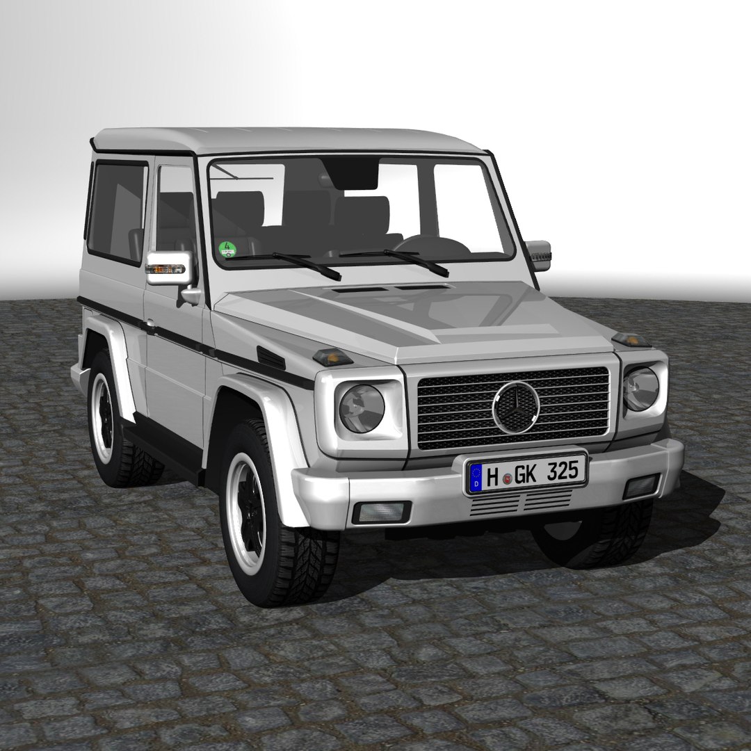 3ds Max G-class Short Wheelbase