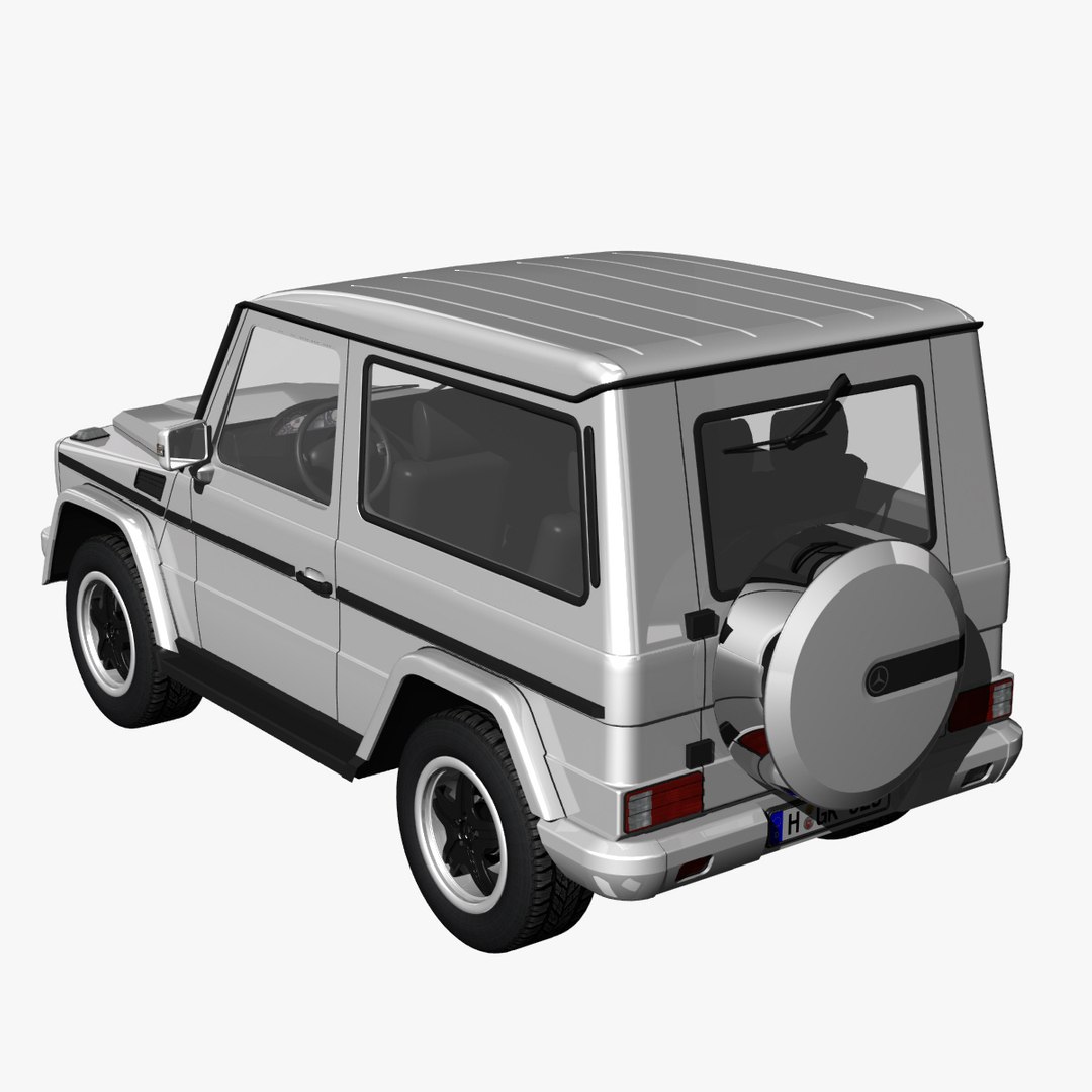 3ds Max G-class Short Wheelbase