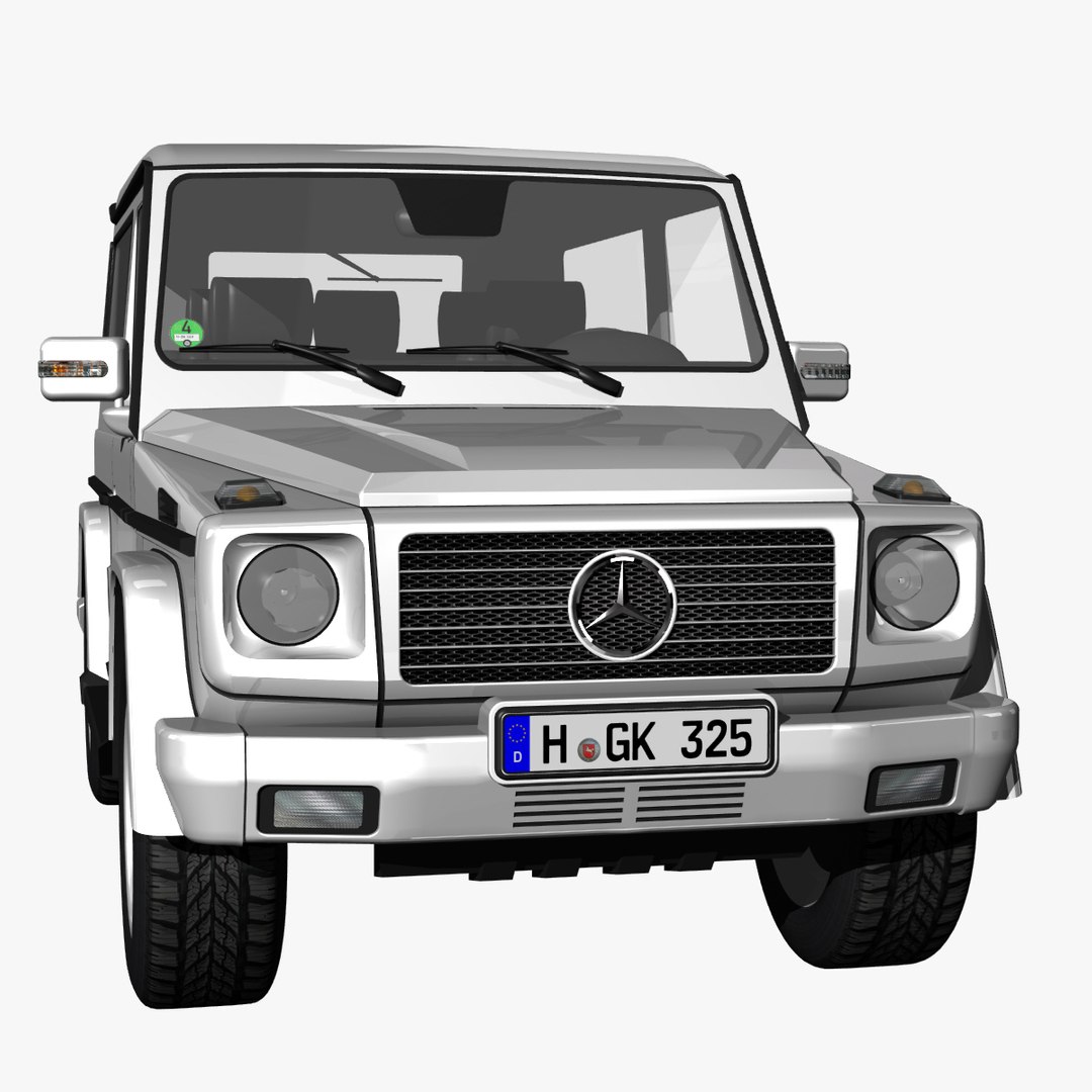 3ds Max G-class Short Wheelbase