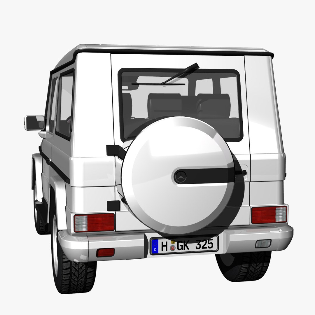 3ds Max G-class Short Wheelbase