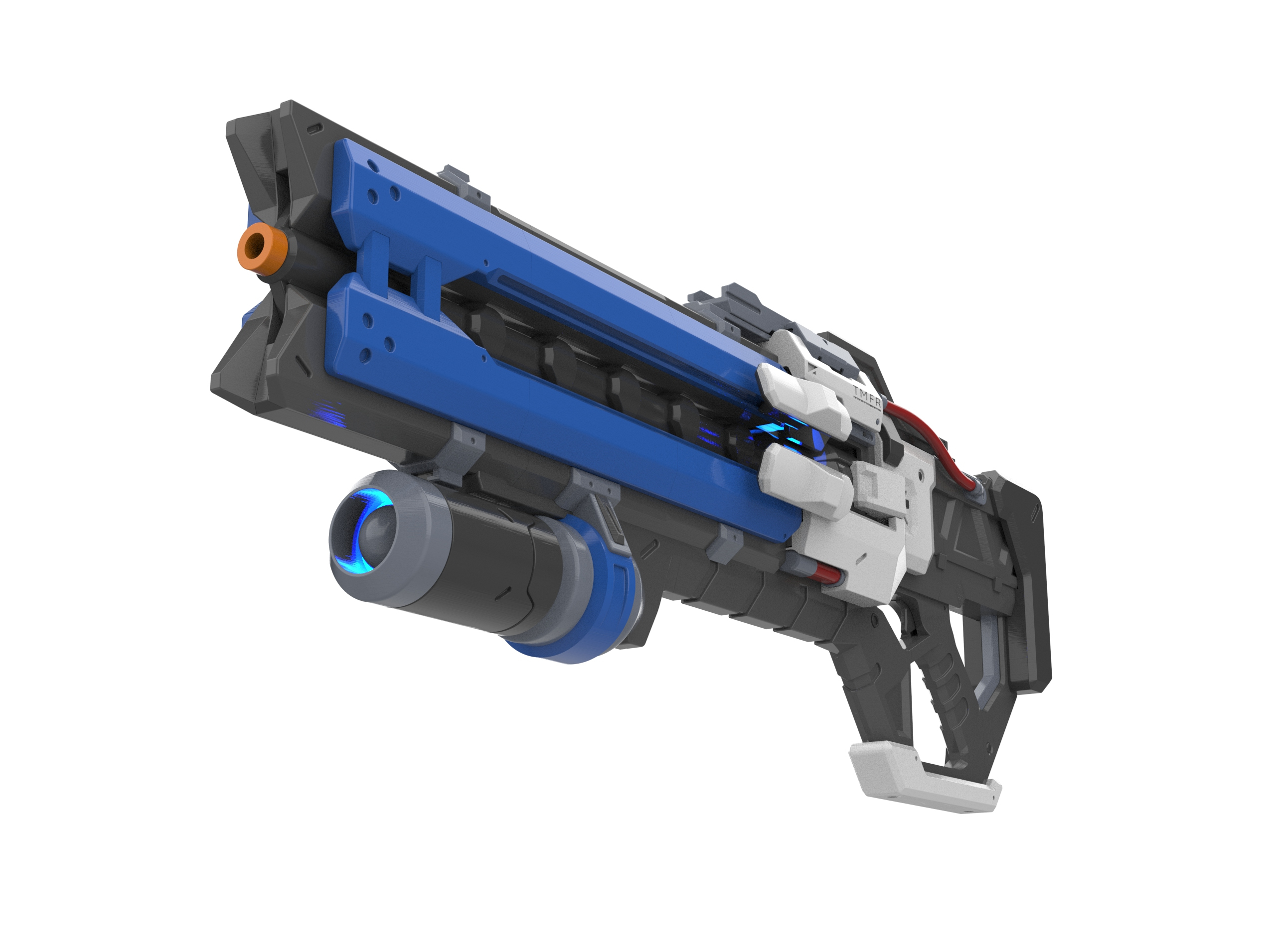 modelo 3d Soldier 76 Pulse Rifle - Overwatch - Printable 3d model - STL ...