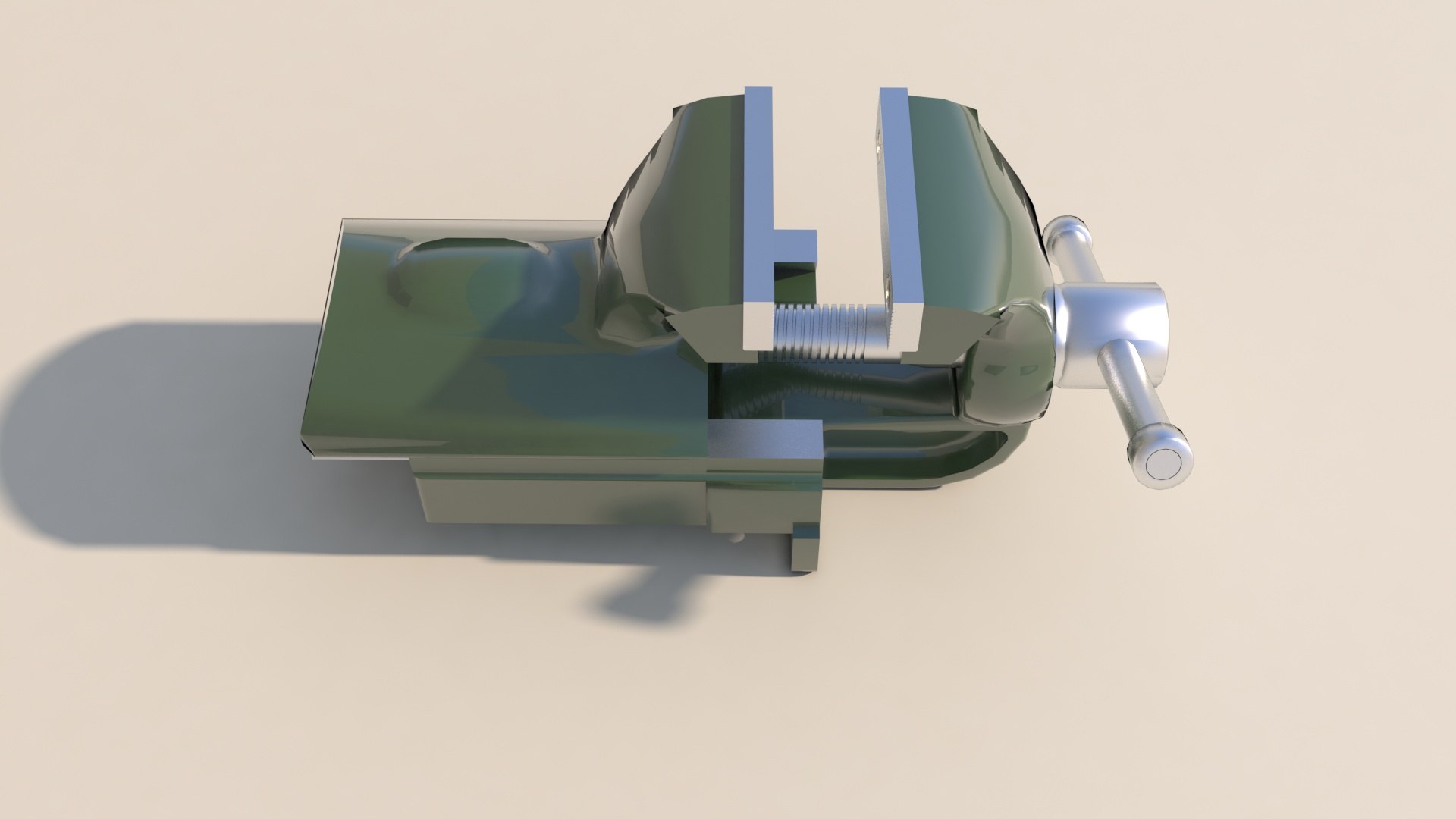 3D bench vice - TurboSquid 1258341