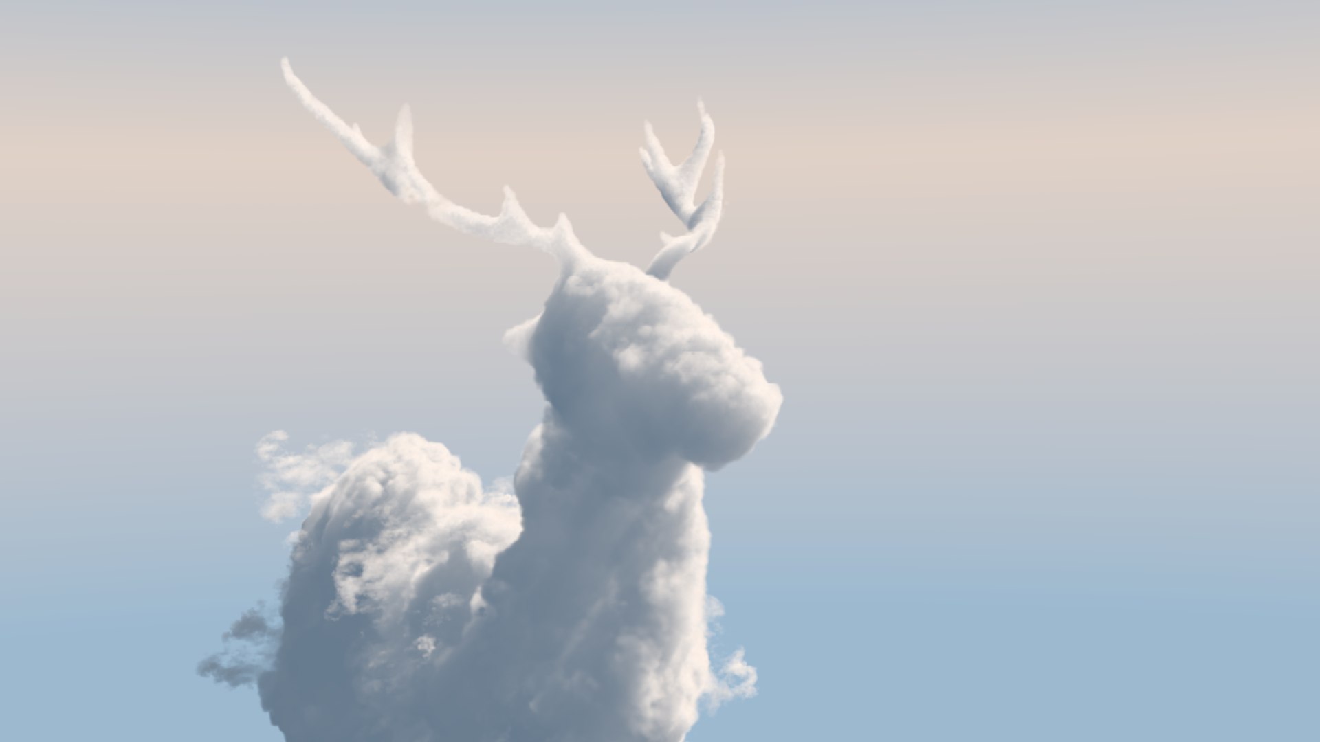 Cloud Deer 3D Model - TurboSquid 1786437