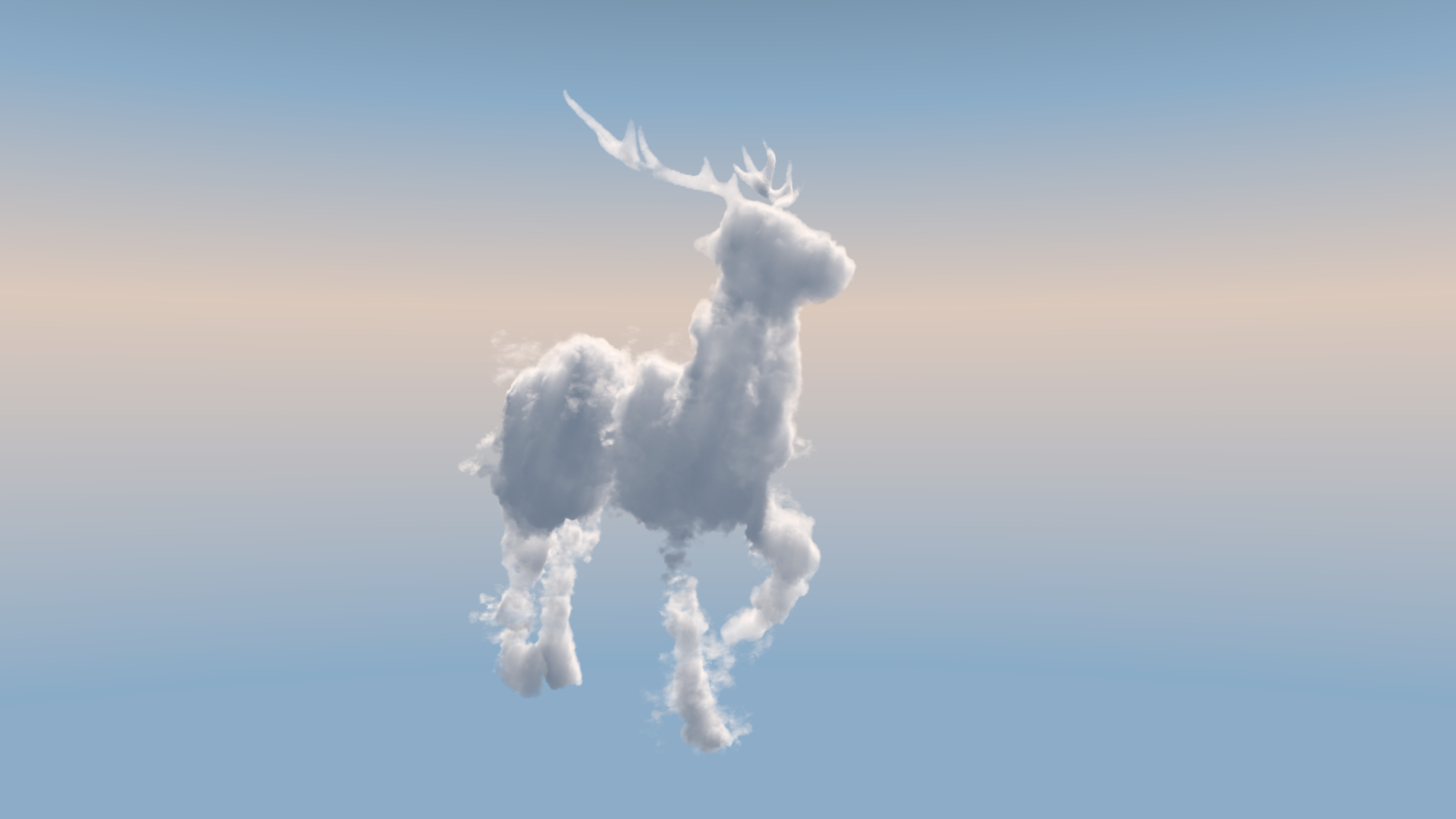 Cloud Deer 3D Model - TurboSquid 1786437
