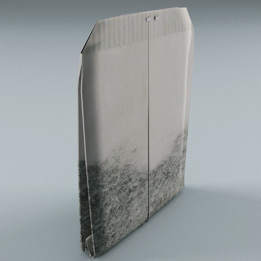 Tea Bags 3d Model