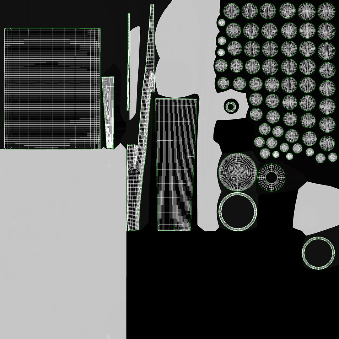 Mascara Open 3d Model