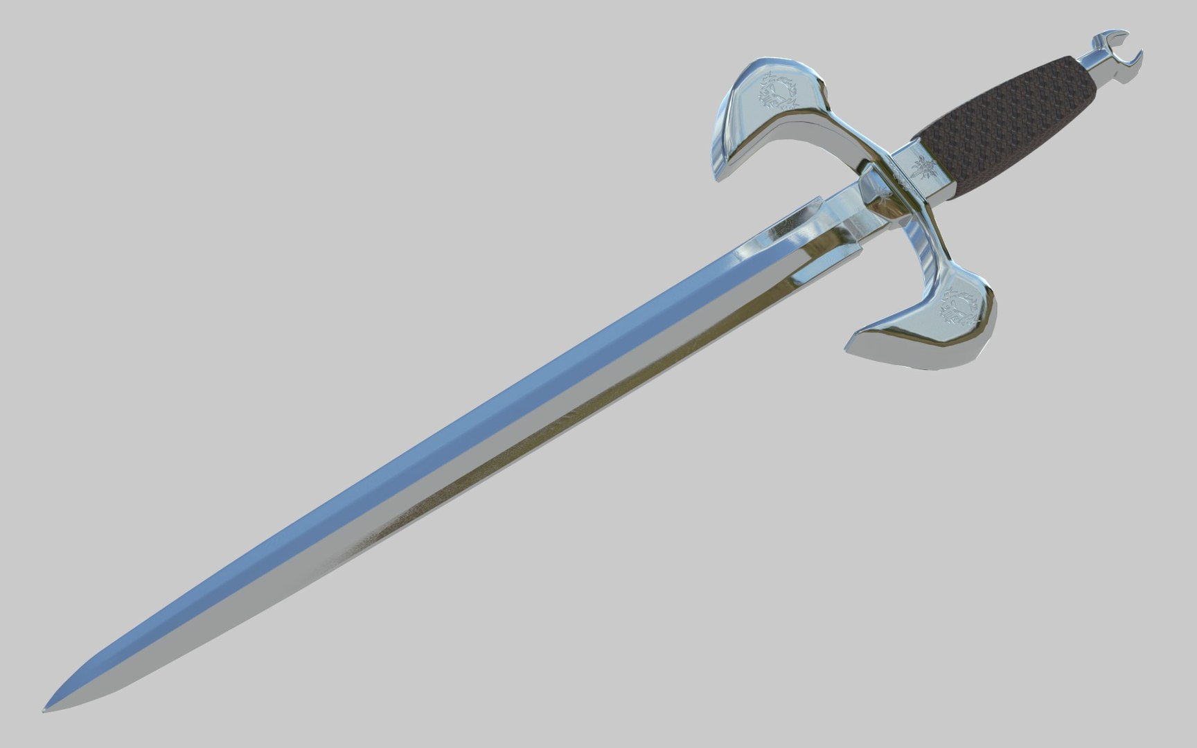 3D Silver Blade - TurboSquid 1349585
