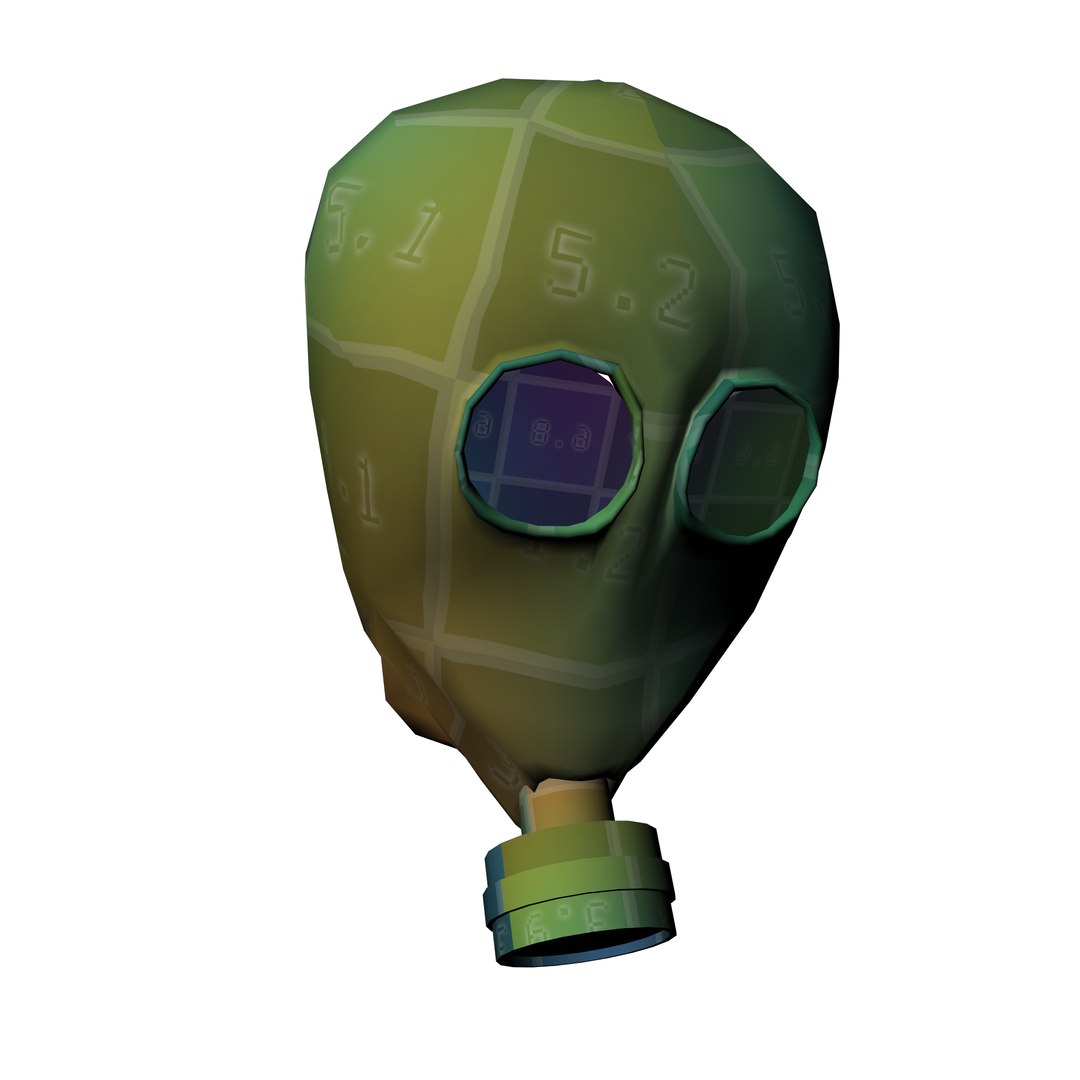 3d Model Pack Emergency Box Gas Mask