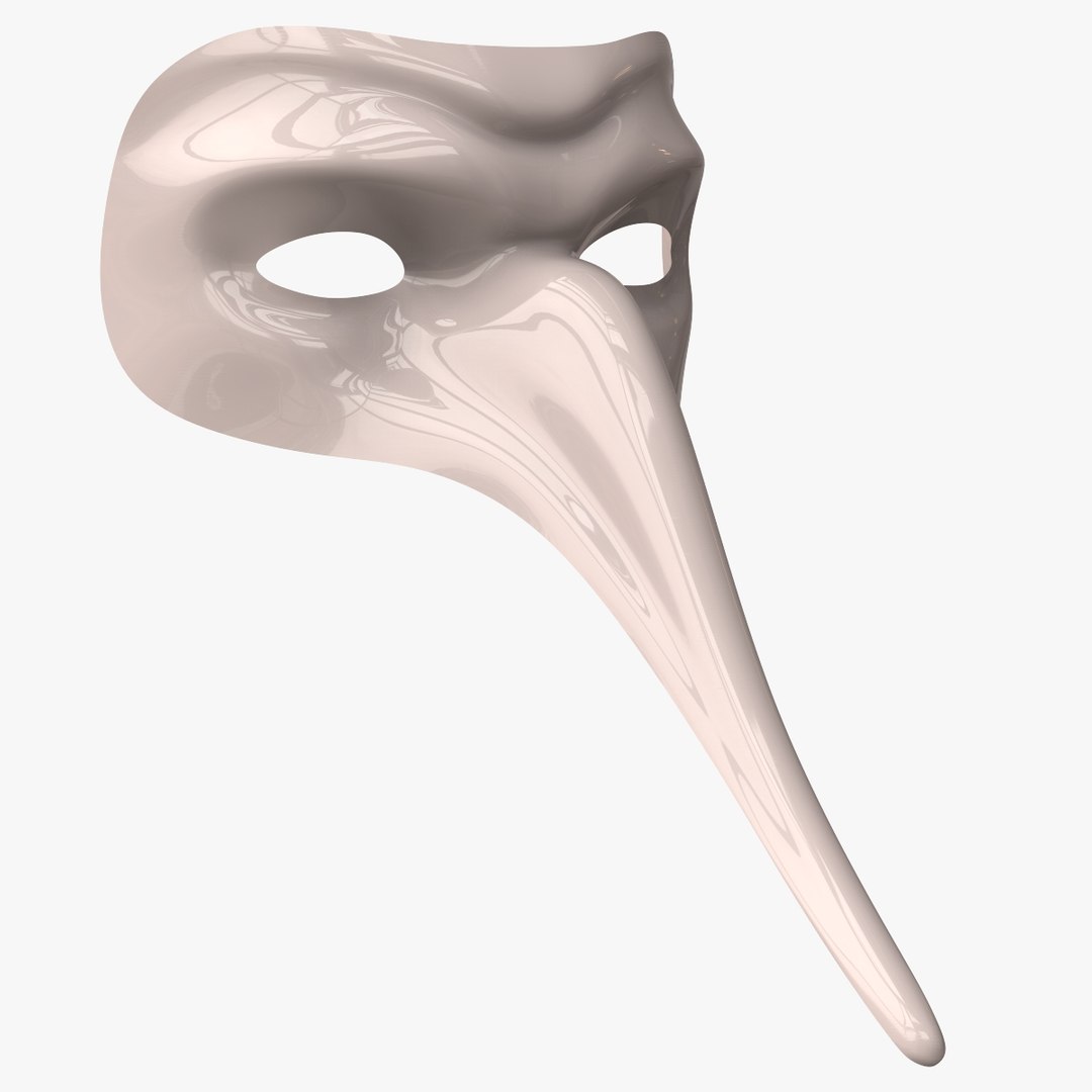 3d Comedia Dell Arte Mask