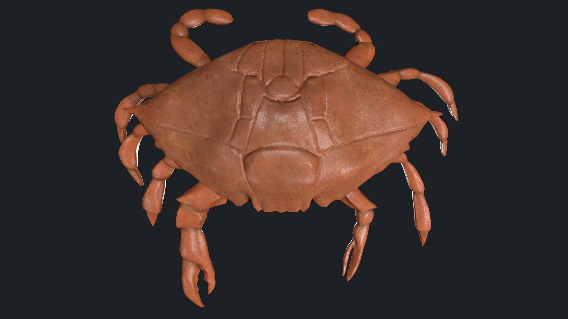3D Low Poly Crab Model - TurboSquid 2311170