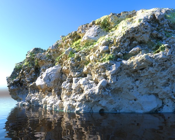 절벽 알바니아 산맥 3D 모델 - TurboSquid 1770016