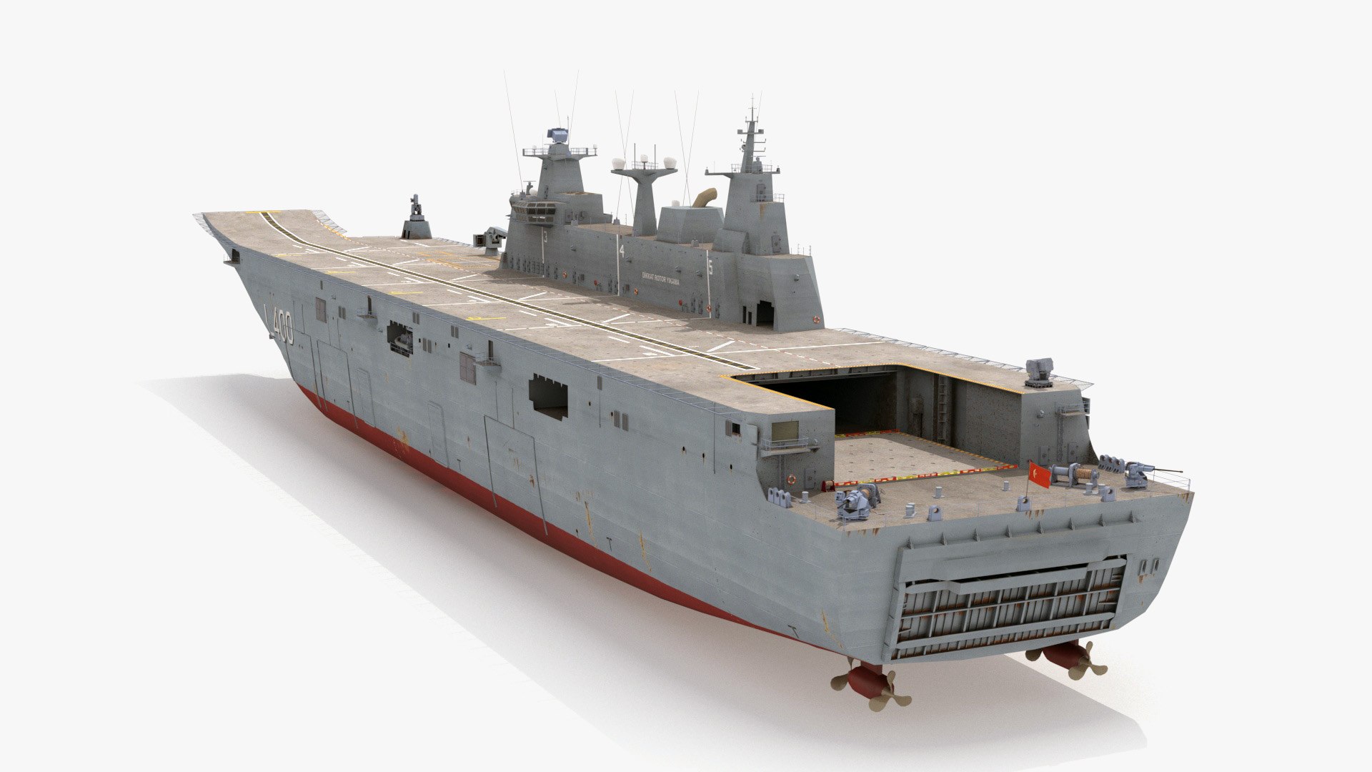 TCG Anadolu LHD 3D model - TurboSquid 1742734
