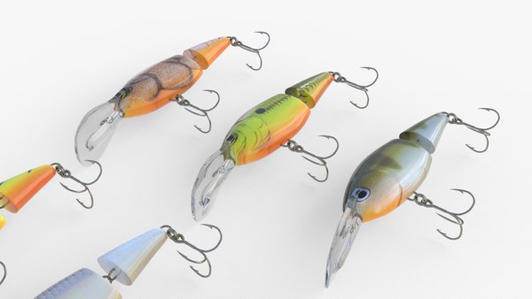 3D Jointed Shad Rap model - TurboSquid 1778978
