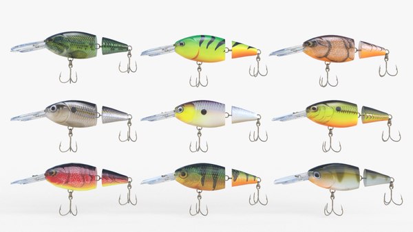 3D Jointed Shad Rap model - TurboSquid 1778978