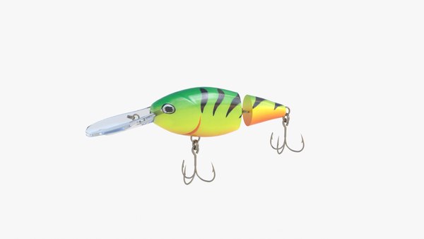 3D Jointed Shad Rap model - TurboSquid 1778978
