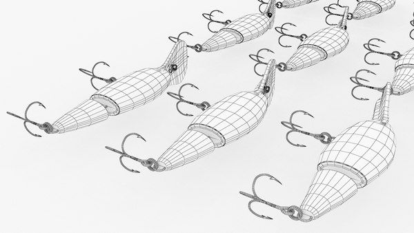 3D Jointed Shad Rap model - TurboSquid 1778978