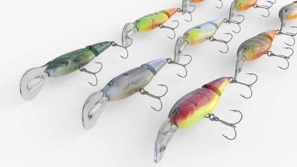 3D Jointed Shad Rap model - TurboSquid 1778978