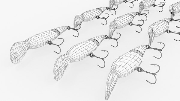 3D Jointed Shad Rap model - TurboSquid 1778978