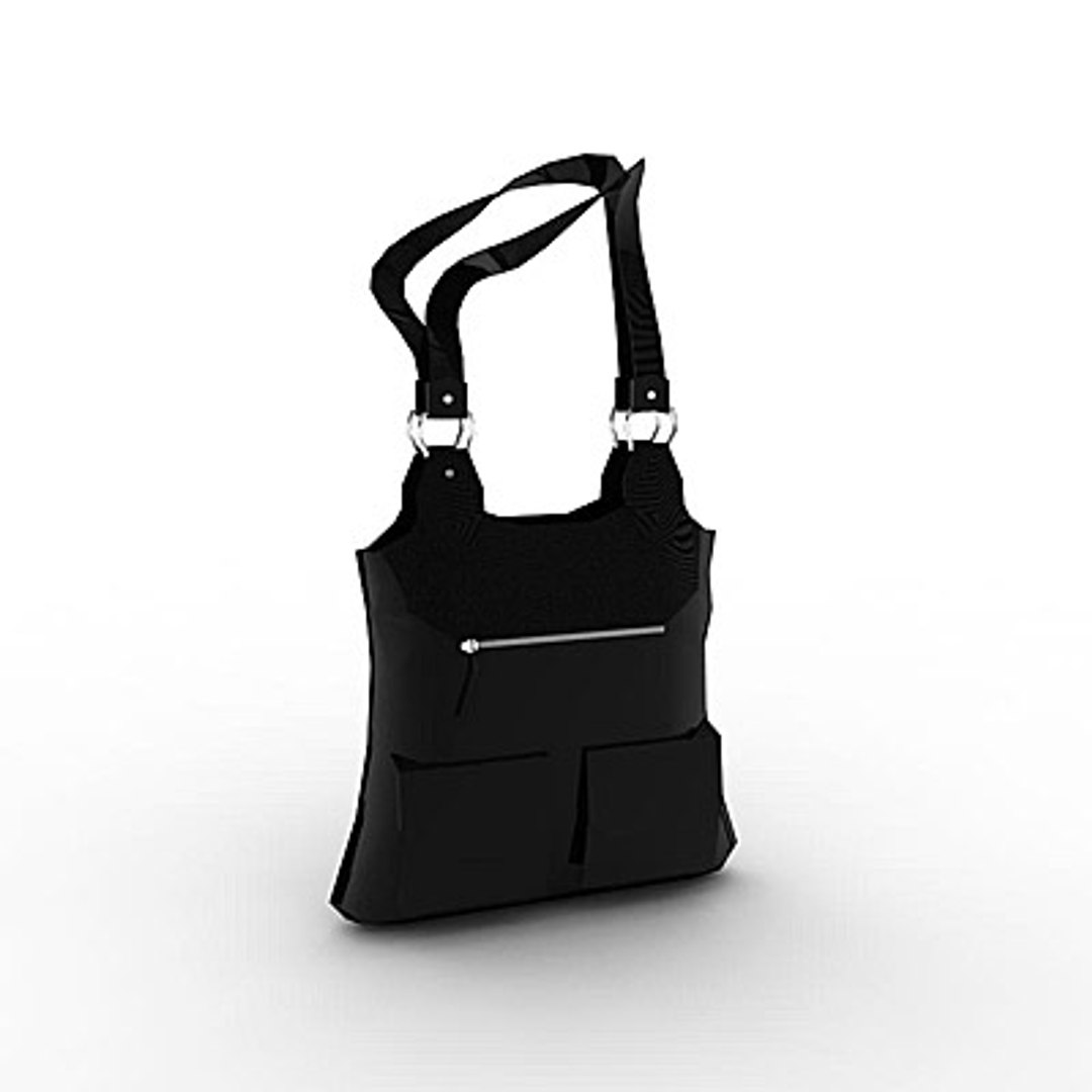 3d ladies bag model